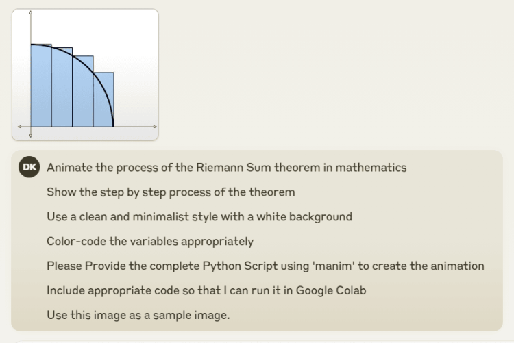 Create Math Animations with Claude 3 and Manim [Tutorial]