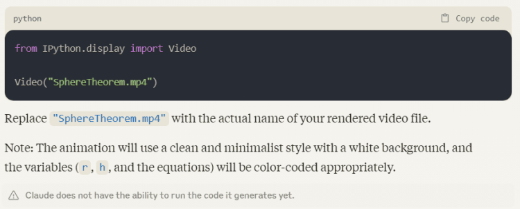 Create Math Animations with Claude 3 and Manim [Tutorial]