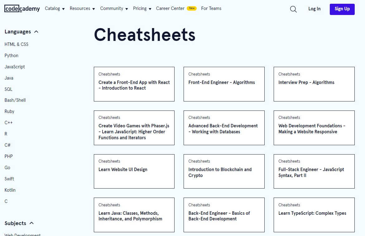 Cheatsheet Collections Every Developer Should Bookmark in 2024