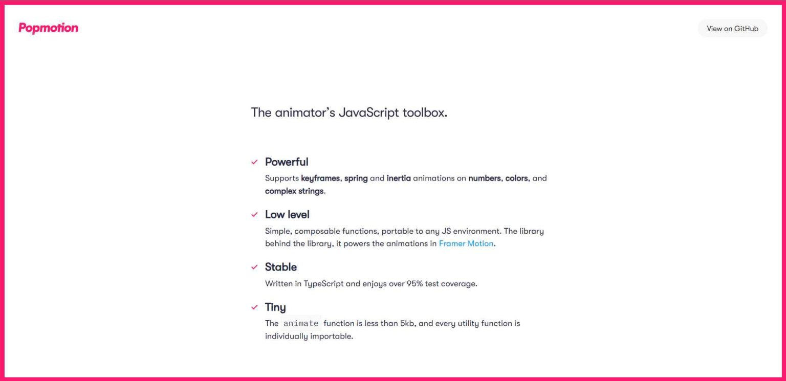 Top 10 JavaScript Animation Libraries in 2025